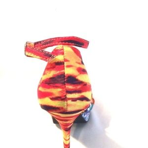 Wild Rose | Shoes | New Multicolor Fire Heels | Poshmark